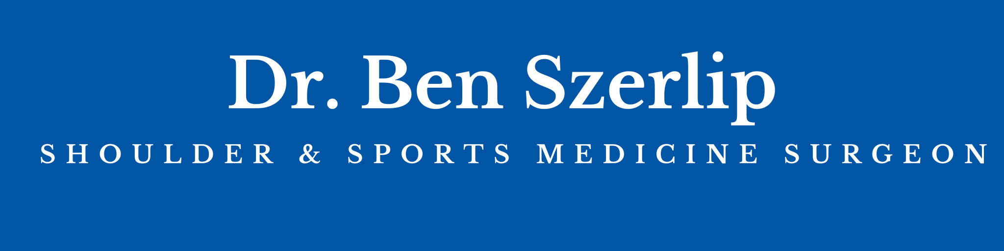Rehab Protocols - Cedar Park, TX - Dr. Benjamin W. Szerlip DO